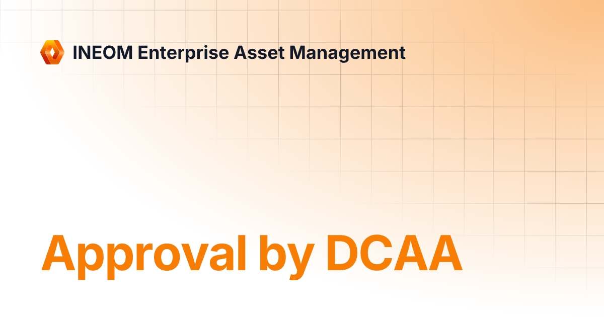 Approval by DCAA | INEOM Enterprise Asset Management